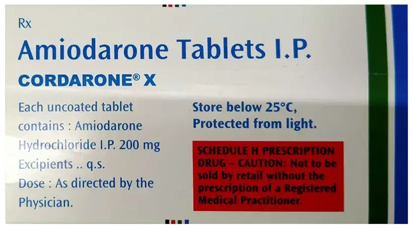 Cordarone (Amiodarone) Tablet – Silk Pharmacy