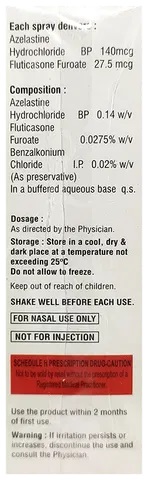 Dymista (Azelastine + Fluticasone) Nasal Spray - Silk Pharmacy